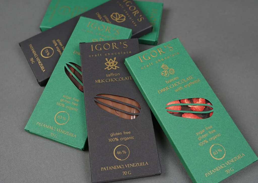 Набор крафтового шоколада Igor’s (5 шт)